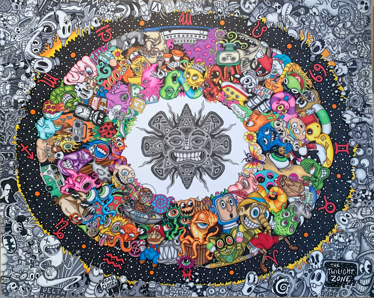 Dark Star Limited Edition Print – Art by Rocco